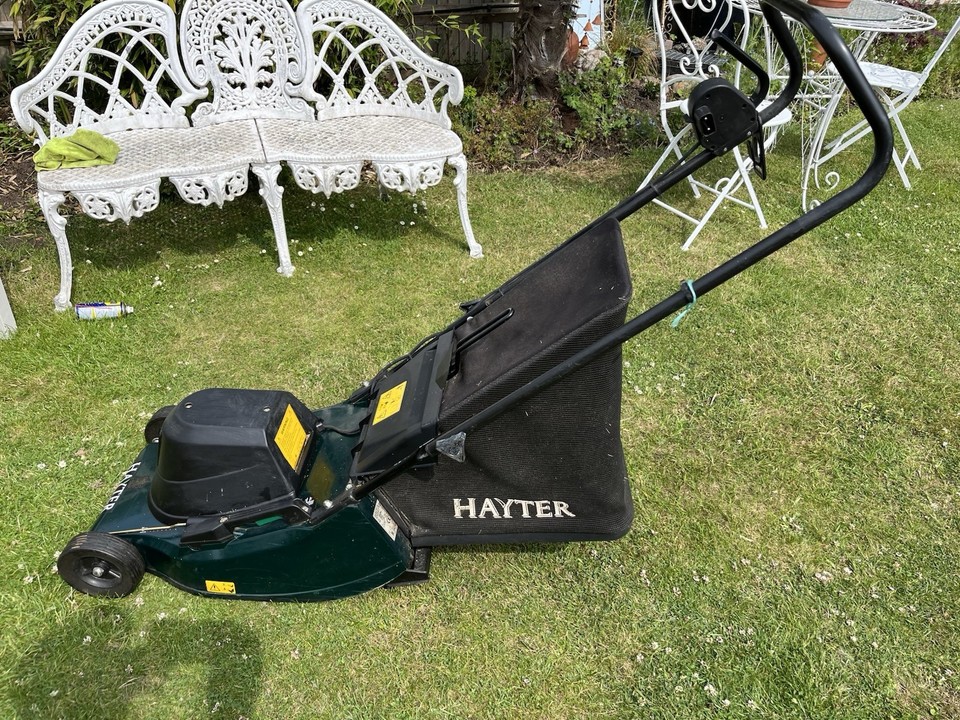 Hayter Harrier 41 Electric Lawn Mower Rotary Self-Propelled with ...