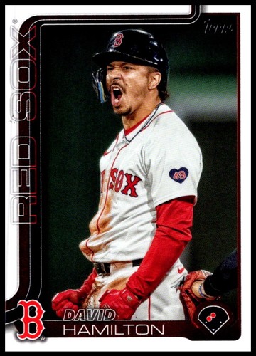 2025 David Hamilton Topps Series One Baseball #199 Boston Red Sox | eBay