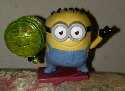 MCDONALD DESPICABLE ME 2 2013 HAPPY MEAL MINION TOY JERRY WHIZZER ...