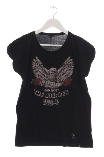 KEY LARGO T-shirt imprimé Dames T EU 36 noir-rose style décontracté | eBay