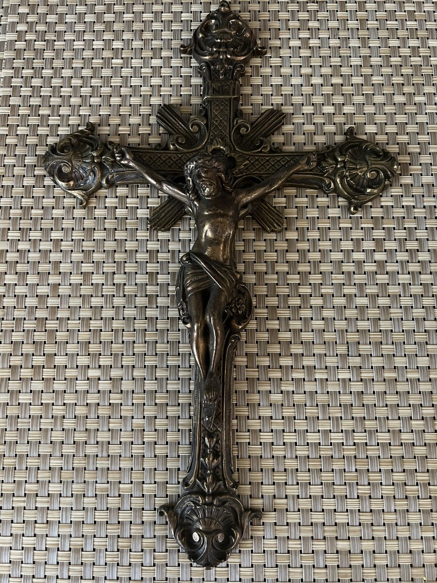 Large Wall Cross For Church Large Olive Wood Wall Crucifix Cross 18