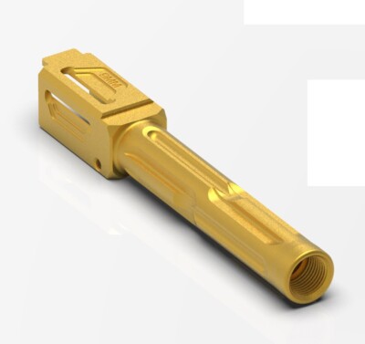 TTI AIRSOFT P0048-GOLDEN Umarex (VFC) G17 Gen5 Fixed Outer Barrel ...