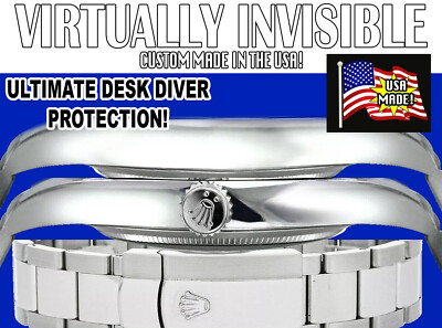 For-Rolex Datejust 36 Clasp, Sides, Crystal w/dw, Bezel* HD Clr ...