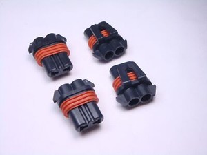 Lot of 4 12059183 Delphi Automotive Connector Metri-Pack 280 Series 2P ...