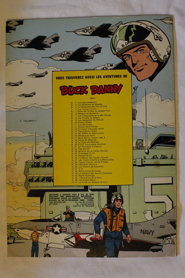 BUCK DANNY 32 - Alerte a Cap Kennedy - DUPUIS Edition - 1971 | eBay