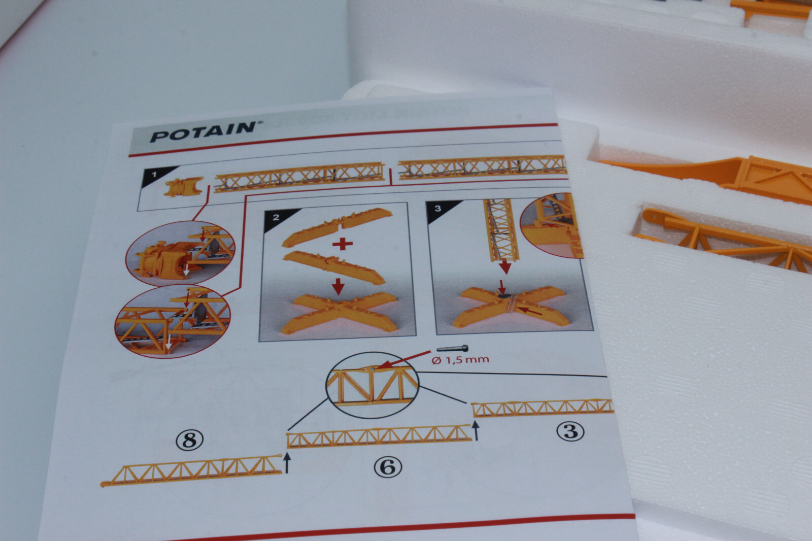 CONRAD 2036 Potain MDT 809 Kran Turmdrehkran 1:87 NEU OVP | eBay