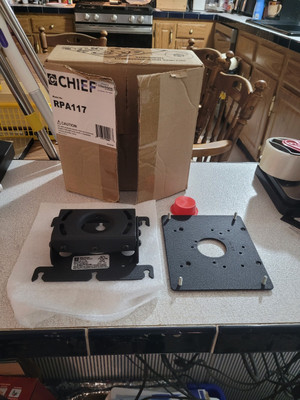 Chief RPA SERIES Adjustable Ceiling Mount Complete Kit 50Lbs RPA117 | eBay