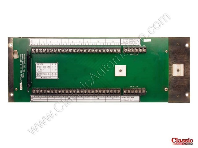 EMERSON RS3 01984-2448-0001 ANALOG MARSHALLING PANEL for sale online | eBay