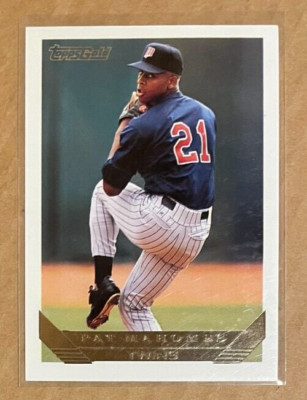 1993 Topps Gold Pat Mahomes Sr. Minnesota Twins Baseball Card | eBay