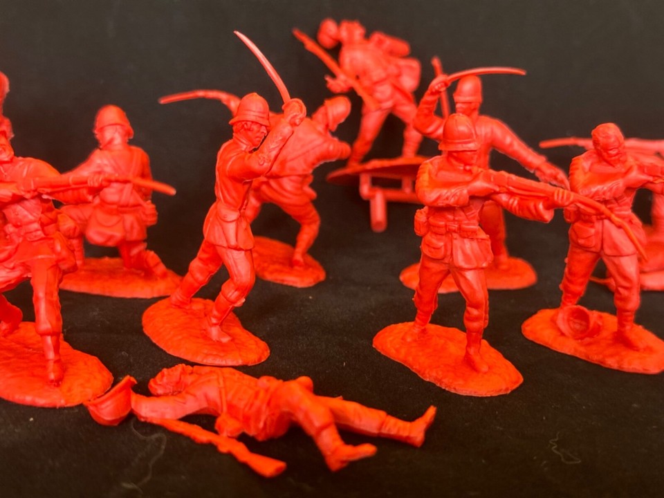 CONTE BRITISH Army 24TH Foot SET #2 PLASTIC 16 FIGS Zulu war | eBay