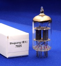 RARE Made by Fender Special Design 013341 7025 Vacuum Tube 12ax7a ...