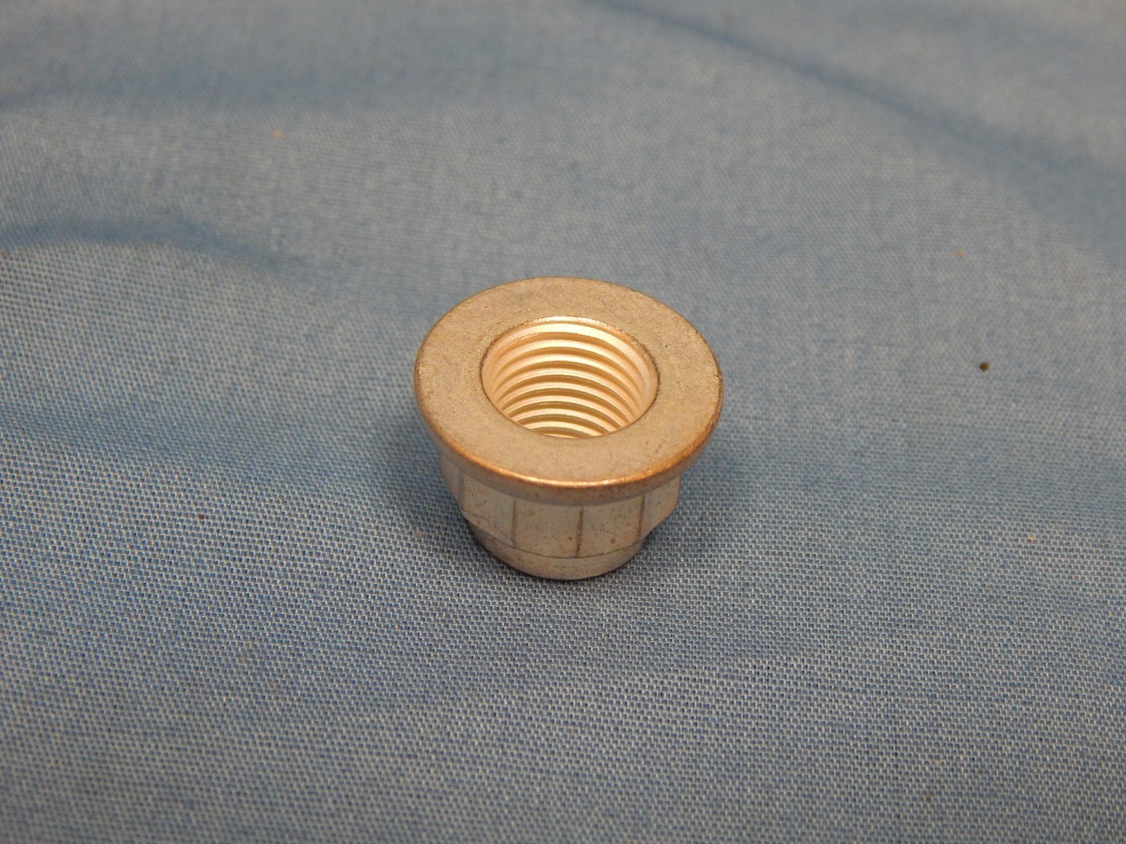 50 NEW 3/8-24 Silver Plate Mil-Spec 12-Point Aircraft Exhaust Locking ...