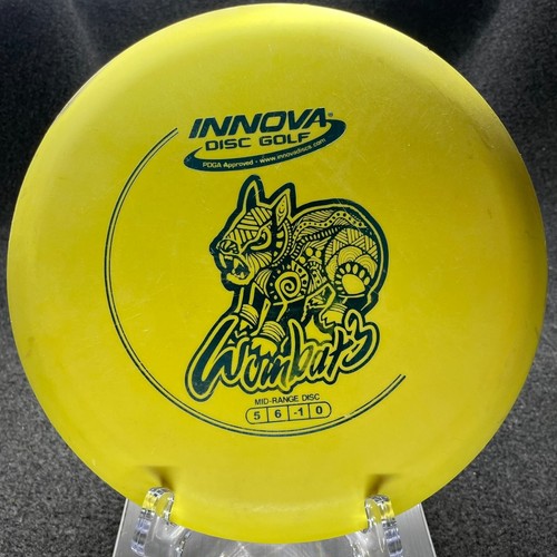 Innova DX Wombat3 Understable Midrange Golf Disc 174g - Yellow Blue ...