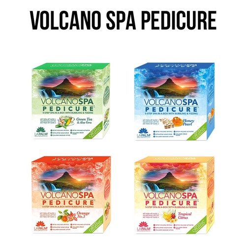 La Palm Volcano Spa Pedicure (5-Step Spa-in-a-Box) | eBay
