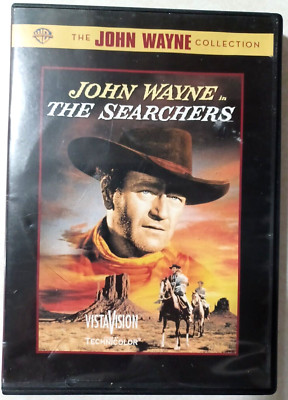 The Searchers DVD 1956 John Wayne, Jeffrey Hunter, Vera Miles, Ward ...
