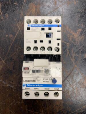 Telemecanique LC1K06 Contactor/LR2K0310 Motor Starter Overload Relay ...