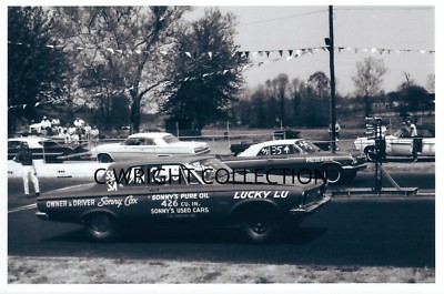 1960s NHRA Drag Racing-"LUCKY LU"-1963 426 Max Wedge Plymouth-SS/SA ...