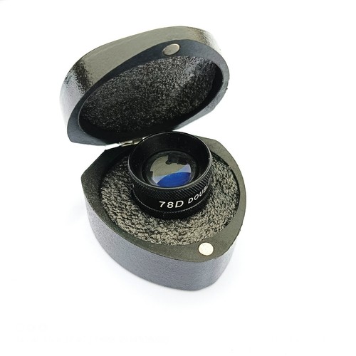 Best Price Lens 78D Ophthalmology With Black Case & Shipping Free | eBay