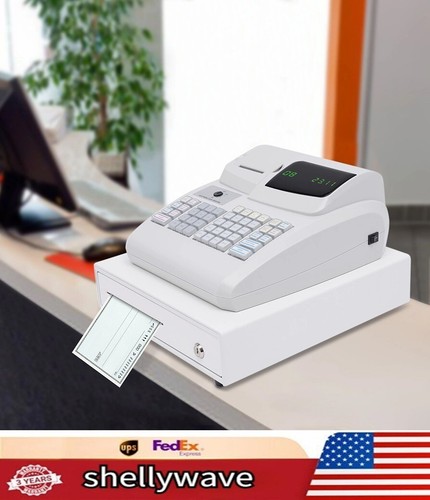 Electronic Cash Register Drawer w/ Key For Bills Coins POS 6 Digits LED ...