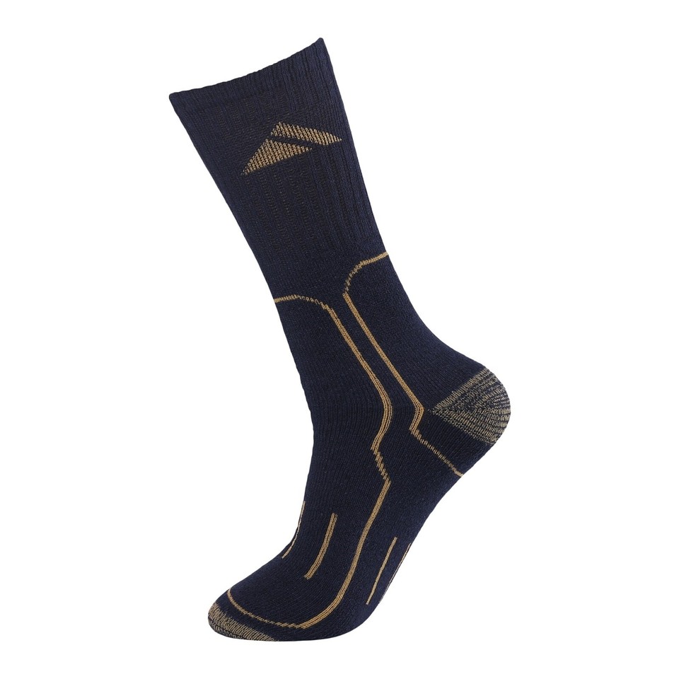 Mens Thick Socks Heavy Duty Work Boot Sock Cushion Heel Reinforced Toe ...