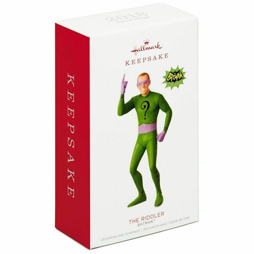 The Riddler Batman 1966 Hallmark 2018 Limited Edition Keepsake Ornament ...