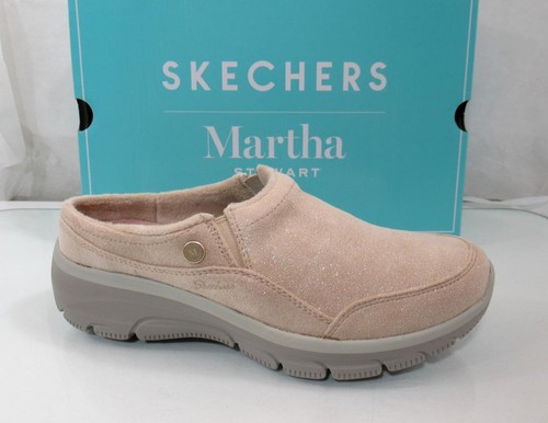 Skechers Martha Stewart Easy Going Comfy Feeling Slipper Clogs Natural ...