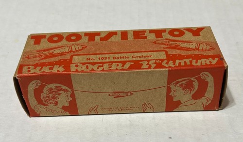 Vintage 1937 Buck Rogers No. 1031 TSDM-3030 Battle Cruiser Tootsie Toy ...