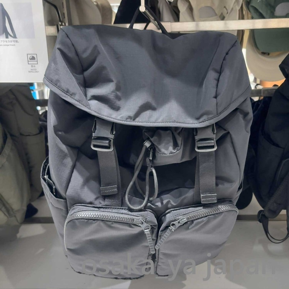 UNIQLO Multi-pocket backpack PC Bag Water repellent Unisex Unisex ...