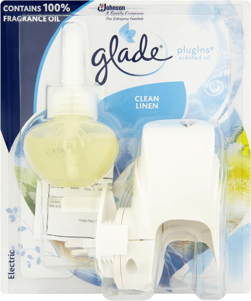 Glade Glade Liquids Electric Holder Clean Linen 20Ml, 20 Milliliters ...