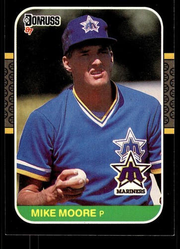 1987 Donruss #70 Mike Moore - Seattle Mariners | eBay