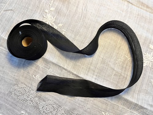 WOW NY Designer STASH Vintage 4" SHEER BLACK Ribbon Bow Trim | eBay