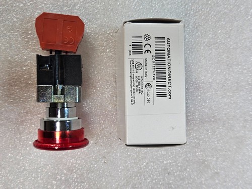 New AUTOMATION DIRECT Push Button GCX1221-120 & ECX-1030 Contact Block ...