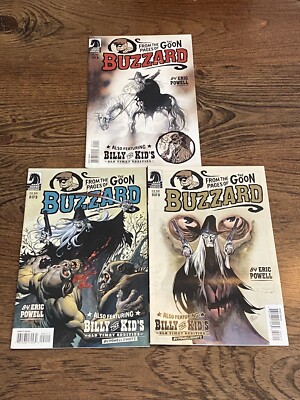 The Goon Buzzard #1 2 3 Complete Dark Horse Comics Eric Powell Combined ...