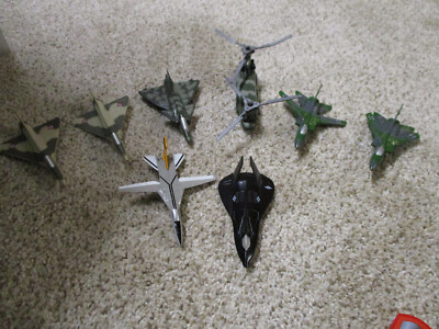 ZEE TOY FLITES DIECAST JETS PLANES FIGHTERS LOT 8 VIGGEN TORNADO DINKY ...