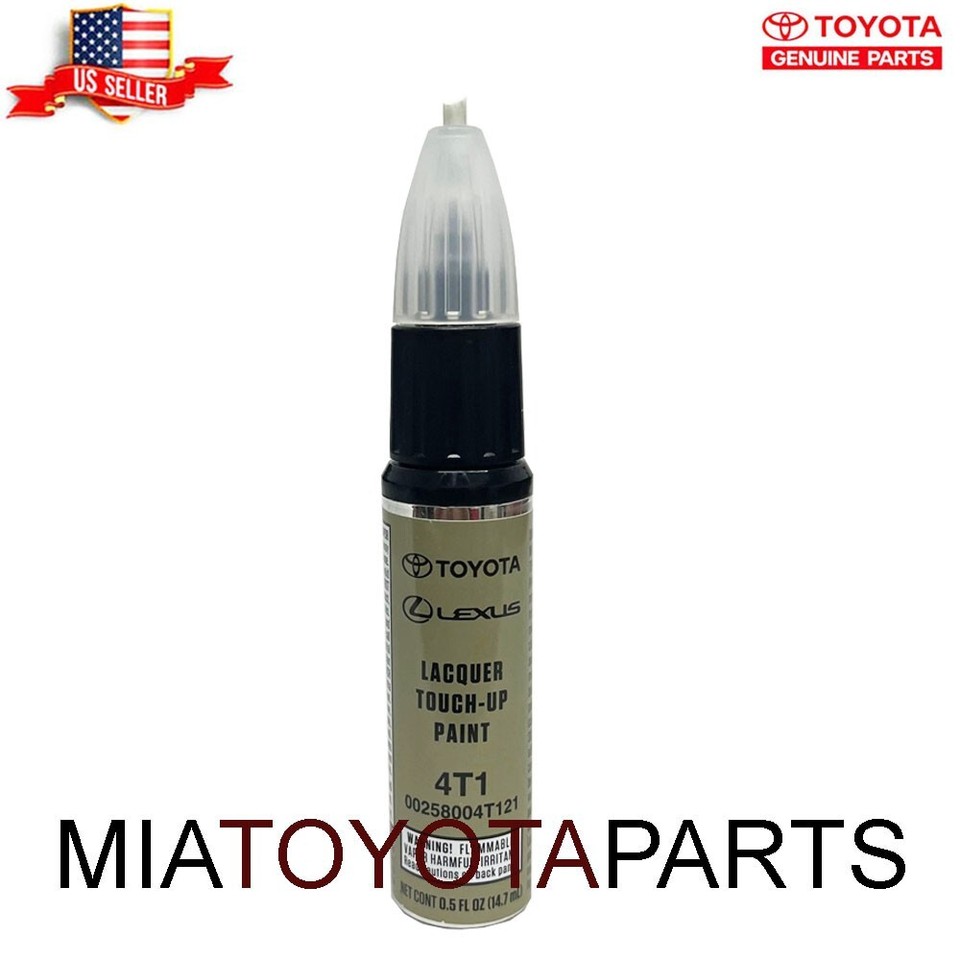 Genuine Toyota Lexus Touch Up Paint 4T1 Golden Almond Metallic ...