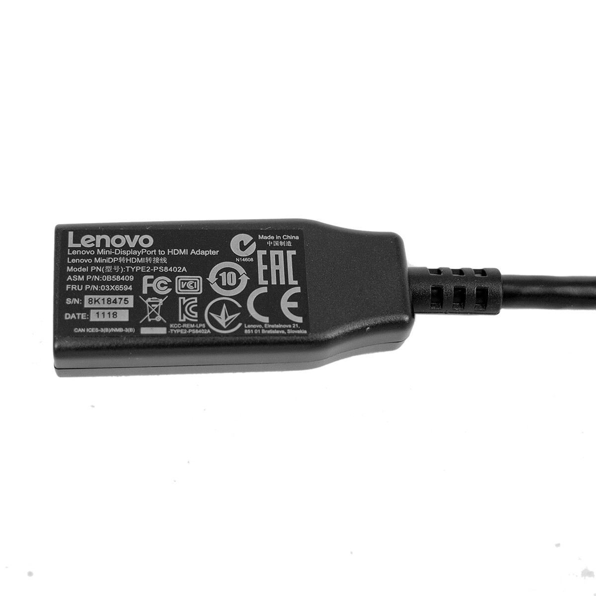 Lenovo Mini Dp To Hdmi