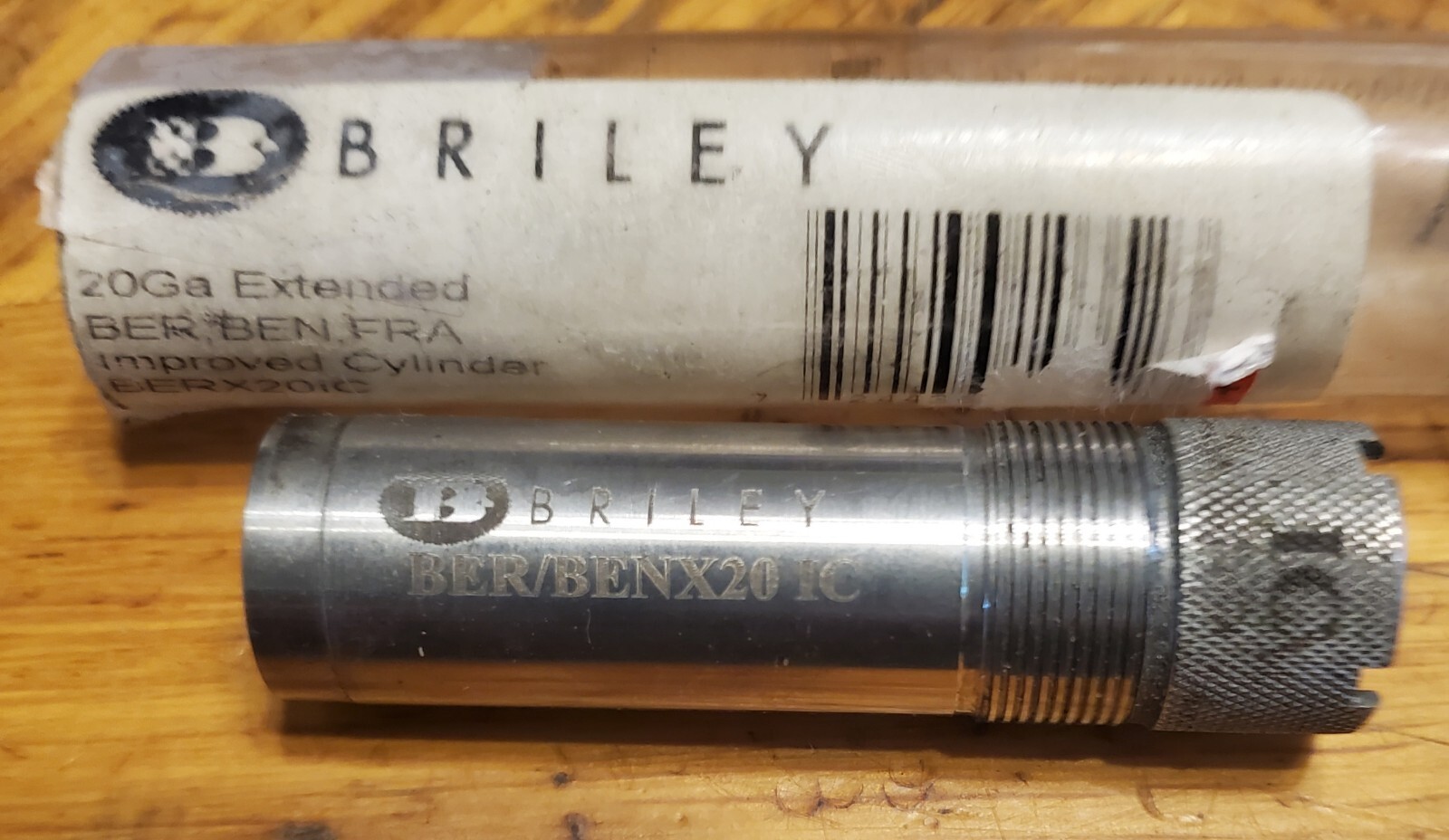 Briley 20ga. Shotgun Choke Tube Beretta/Benelli Shotguns IMPROVED ...