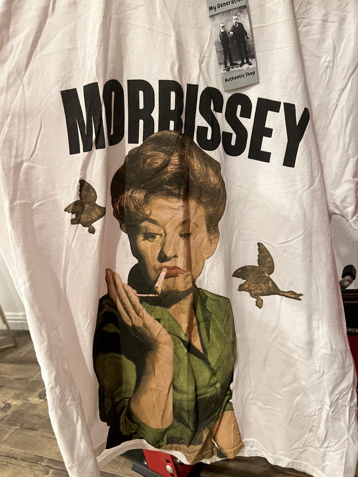 Morrissey Shirt Tour 2016-2019 Size X-Large | eBay
