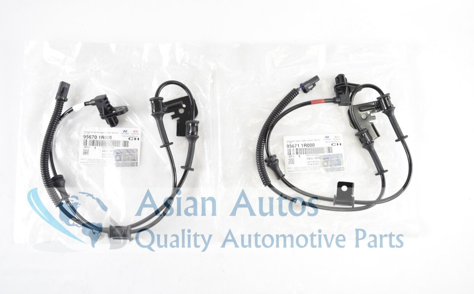 Genuine OEM Speed wheel Sensor Front LH & RH for 2012-2017 Hyundai ...
