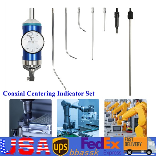 Coaxial Centering Indicator Co-Ax Precision Milling Machine Test Dial ...