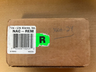 Fire-Lite NAC-REM Fire Alarm Relay Expander Module (NEW IN BOX) | eBay