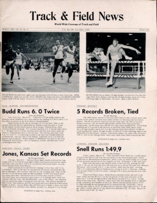 1962 Track & Field News March Frank Budd Hayes Jones 37984 | eBay