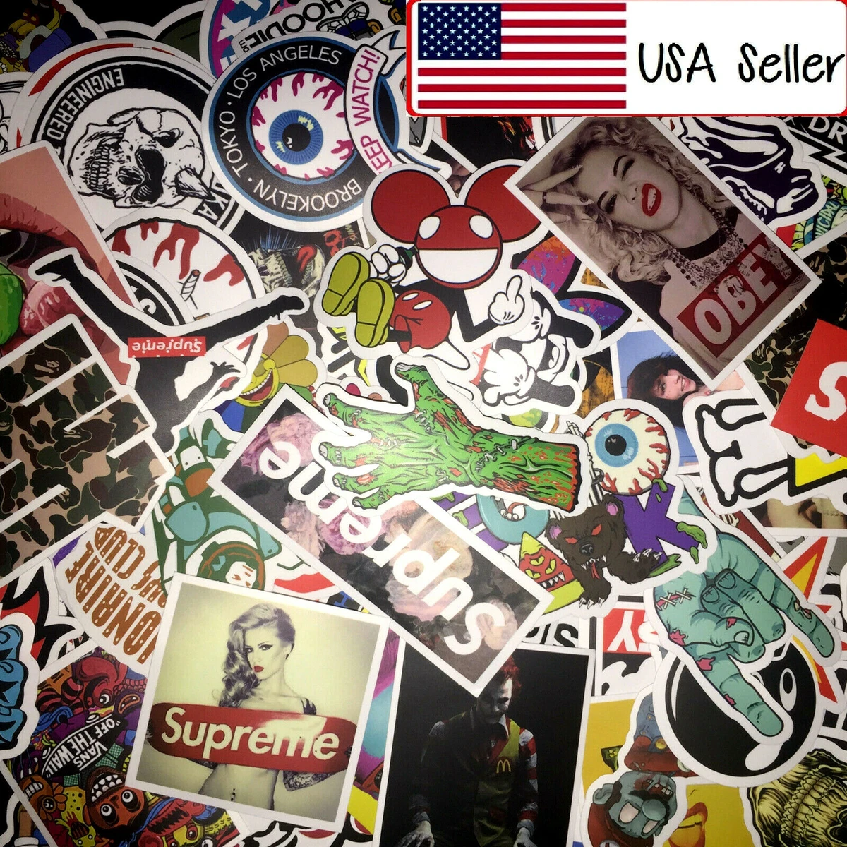 Obey Sticker Bomb