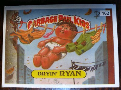 Rare Colombian Trading Cards #162 Dryin' Ryan Garbage Pail Kids | eBay