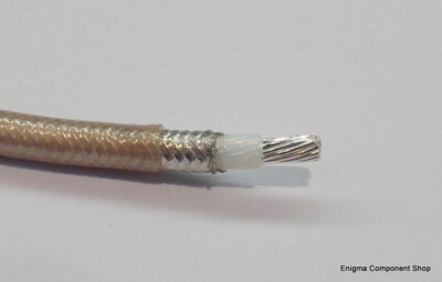 12.5R 12.5Ohm High Power RF PTFE Coax Cable x 0.5m. TC-12 Equivalent ...