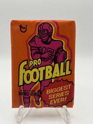 1973 Topps Football Factory Sealed Vintage Wax Card Pack | eBay