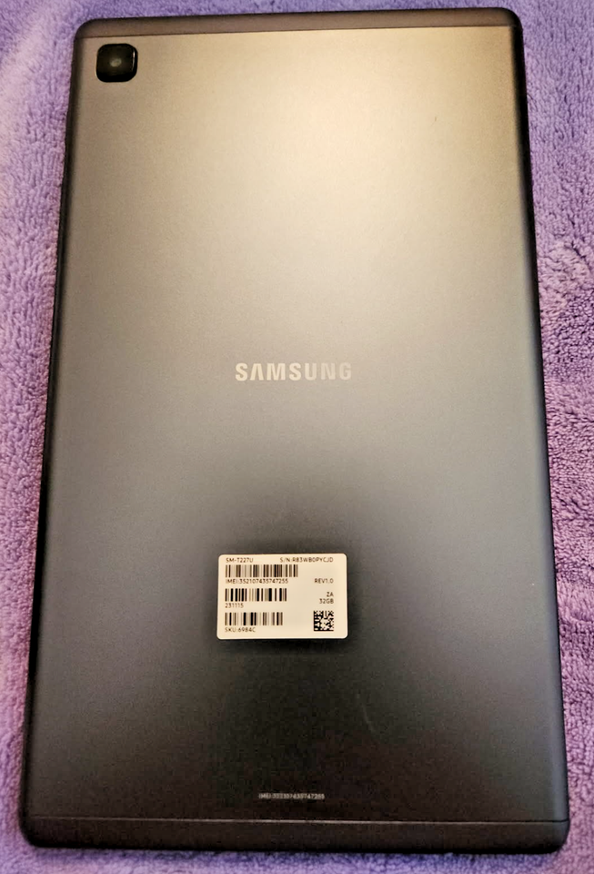 Samsung Galaxy Tab A7 Lite SM-T227U 32GB Gray Unlocked Wi-Fi+4G LTE ...