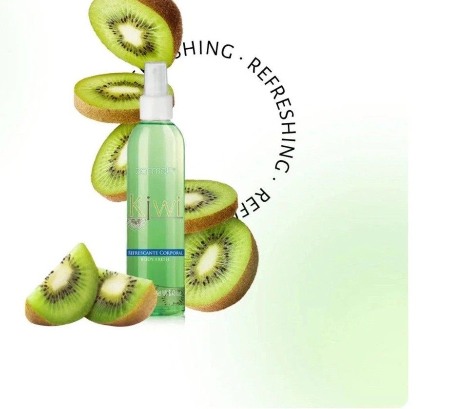 ZERMAT BODY FRESH Unisex Kiwi NEW REFRESCANTE CORPORAL DAMA O CABALLERO ...