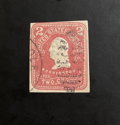 Washington 1899 cut square stamp U385 -W389. | eBay