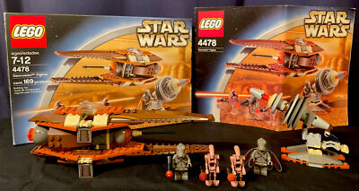 Lego 4478 Geonosian Fighter 9/10 Condition Complete Minifigures MINT ...